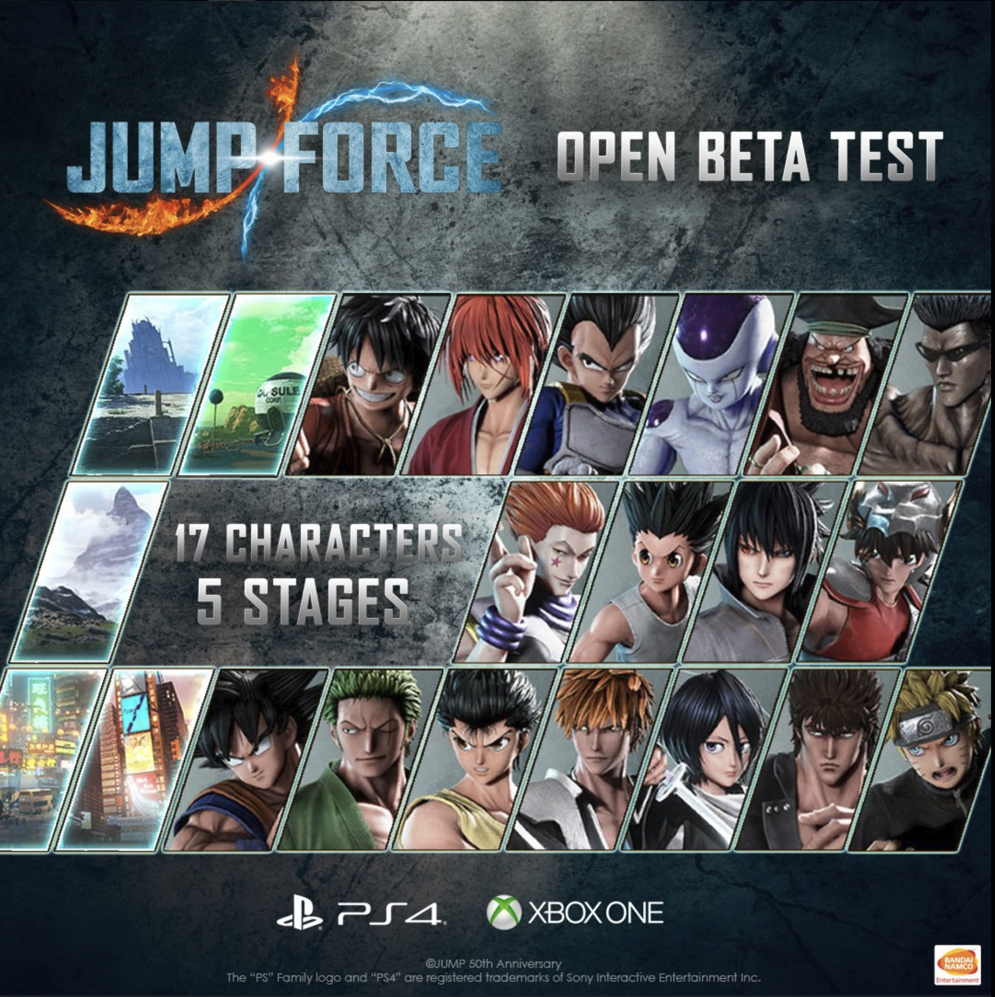 Jump Force : nouvelle bêta